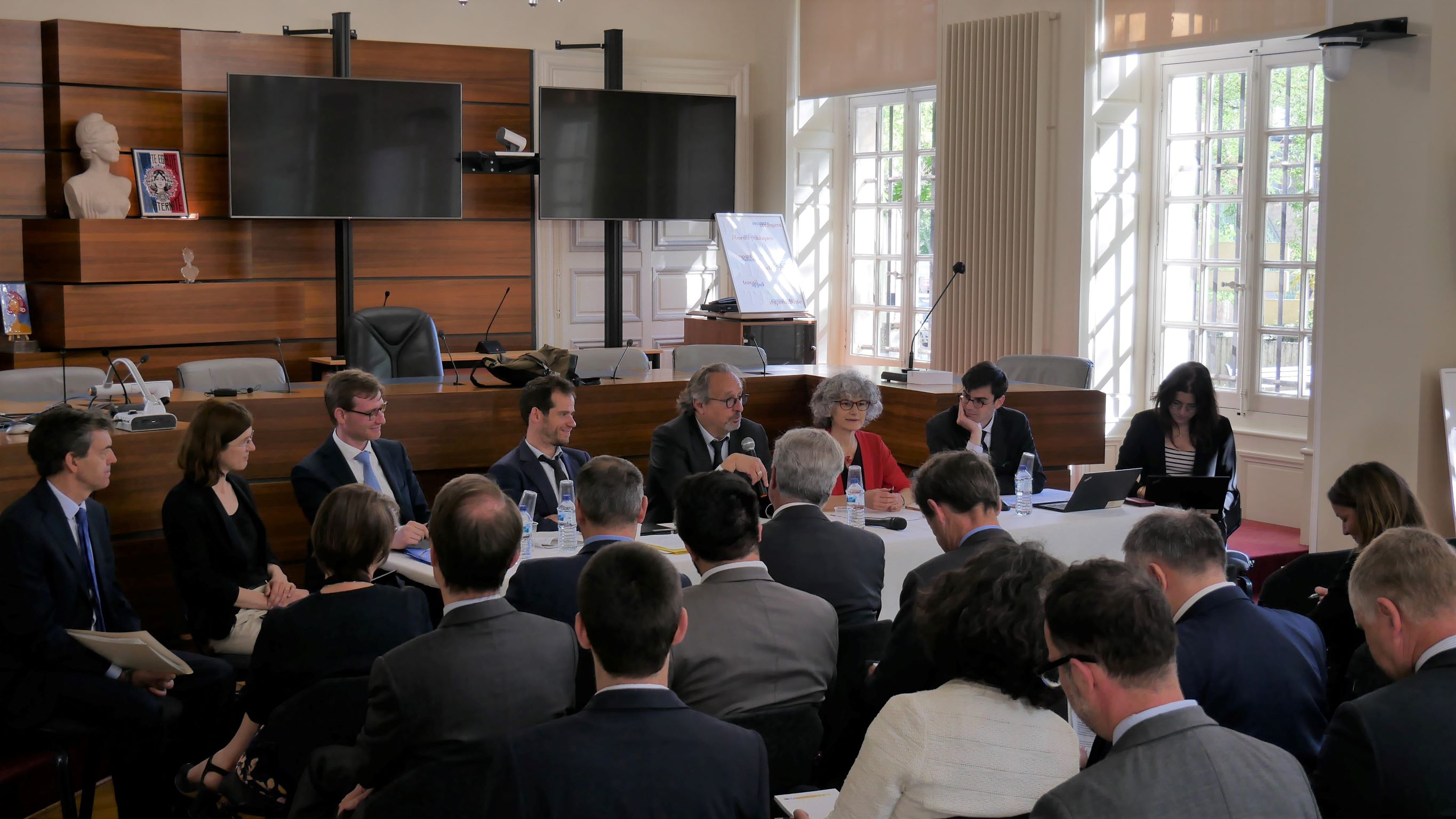 Visite du Président de la section du contentieux du Conseil d’Etat ...